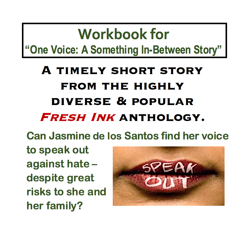 Fresh Ink: "One Voice: A Something In-Between Story" No-Prep Workbook ...
