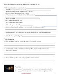 Fresh Ink: Workbook for "A Boy's Duty" by Sharon G. Flake – ELA Hwy