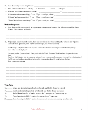 Fresh Ink: "Paladin / Samurai" No-Prep Mini-Workbook (by Yang) – ELA Hwy