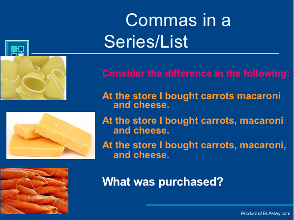 Commas: Interactive, Engaging, PowerPoint w/Questions Embedded – ELA Hwy