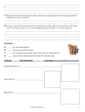 Fresh Ink: "Meet Cute" No-Prep Workbook (by Lo) – ELA Hwy
