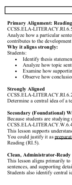 5 Paragraph Essay Color-Coded Guide, 4 Examples. Common Core Standards ...