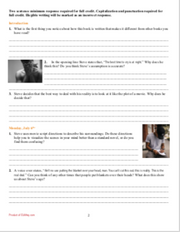 Monster by Walter Dean Myers: No-Prep Novel Workbook – ELA Hwy