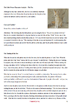 The Little Prince: XL Creative Unit (65 pgs.) – ELA Hwy