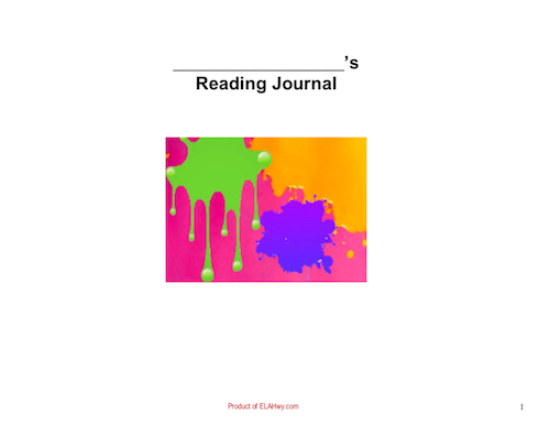 Fresh Ink: Dual Entry Reading Response Journal – ELA Hwy